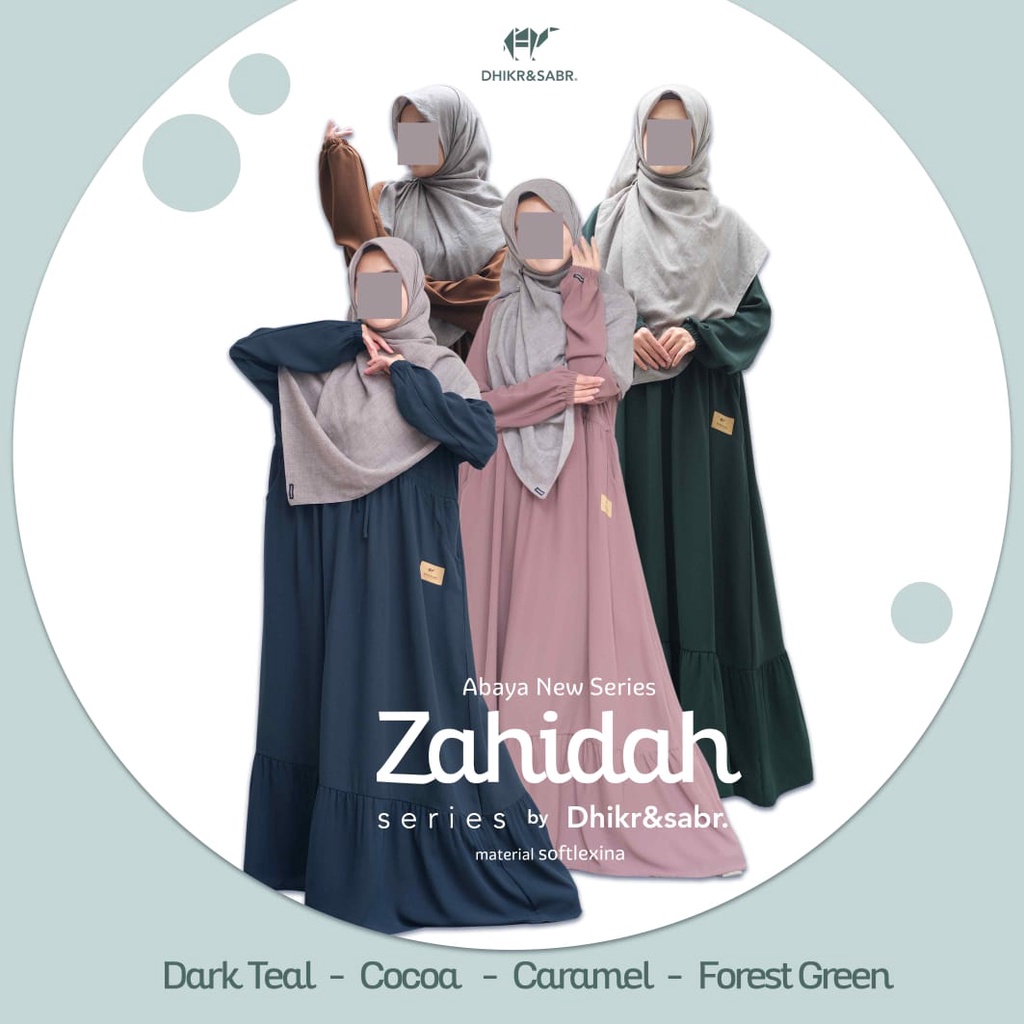 เสื้อคลุม แบบนิ่ม ลาย Dhikr Zahidah Series | Shopee Thailand