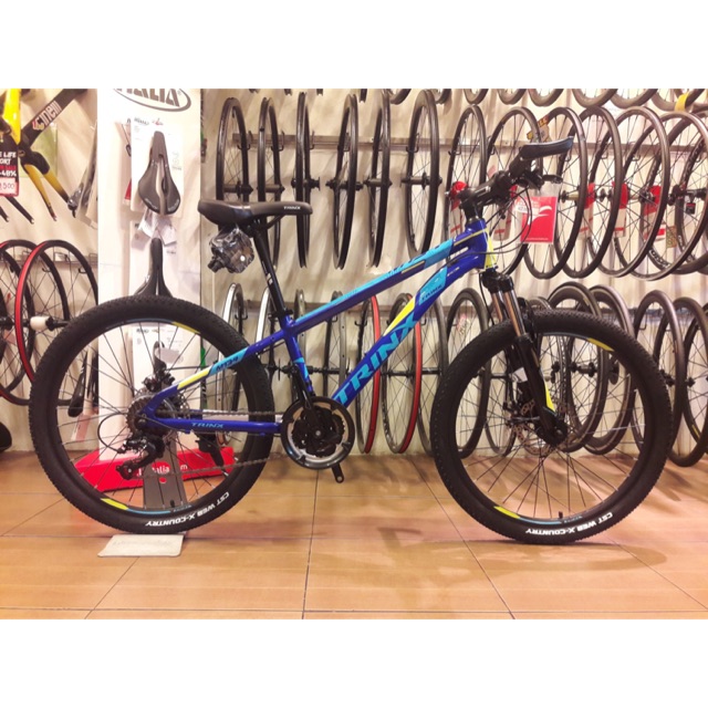 จักรยานเสือภูเขาล้อ 24 นิ้ว trinx m134 ชุดเกียร์ shimano tourney tz 3x7 ...