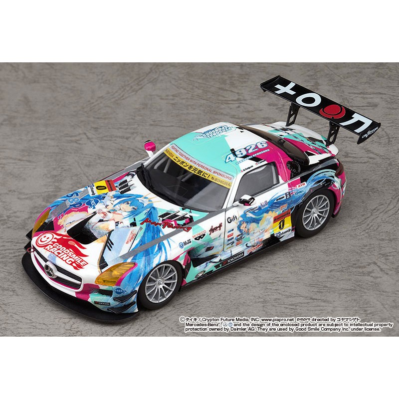 Model: Mini Car Racing Miku 2015 1/32 Good Smile Hatsune Miku SLS 2015 ...