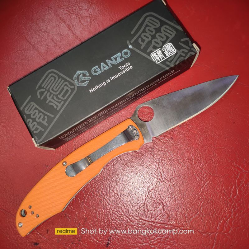 Genuine มีดพับ Ganzo G732 ใบมีด440C - bangkokcamp - ThaiPick