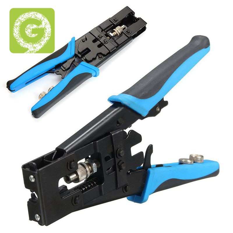 1pc Durable Coax Compression Crimper Tool BNC/RCA/F Crimping Plier QZWT ...