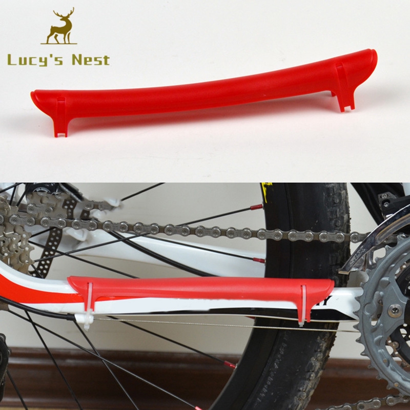 8pcs Rubber Bike Chain Protective Cover Frame Chain Chainstay Guard Pad ...