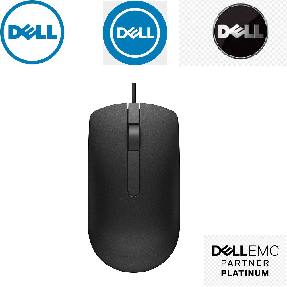 เมาส์ Dell MS116 USB DELL OPTICAL MOUSE MS116 - proof_shop - ThaiPick