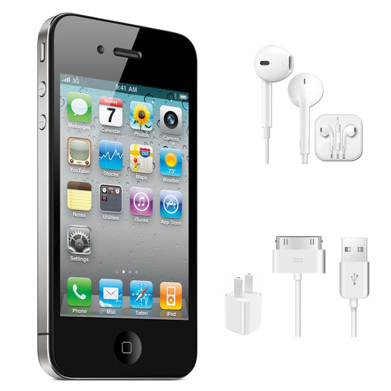 Original Iphone 4 มือสอง iphone ios มือถือ 8G โทรศัพท์มือถือ【ดูเหมือน ...