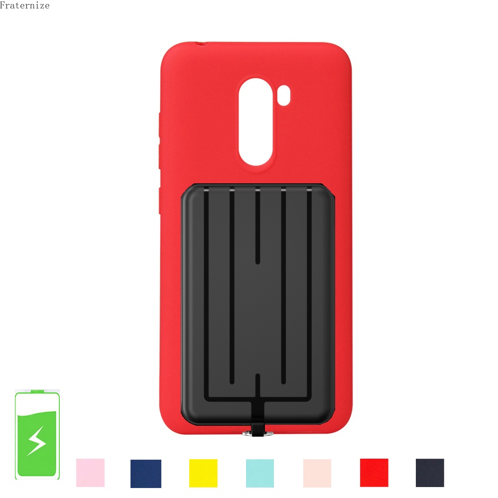 10000mAh Magnetic External battery Case For Xiaomi POCO F1 type-c USB ...