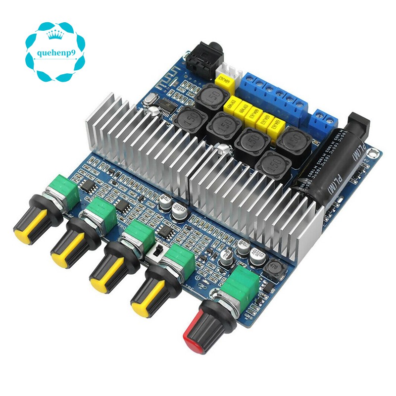 TPA3116D2 DC12V-24V Bluetooth 4.2 Subwoofer Audio Amplifier RXeF ...