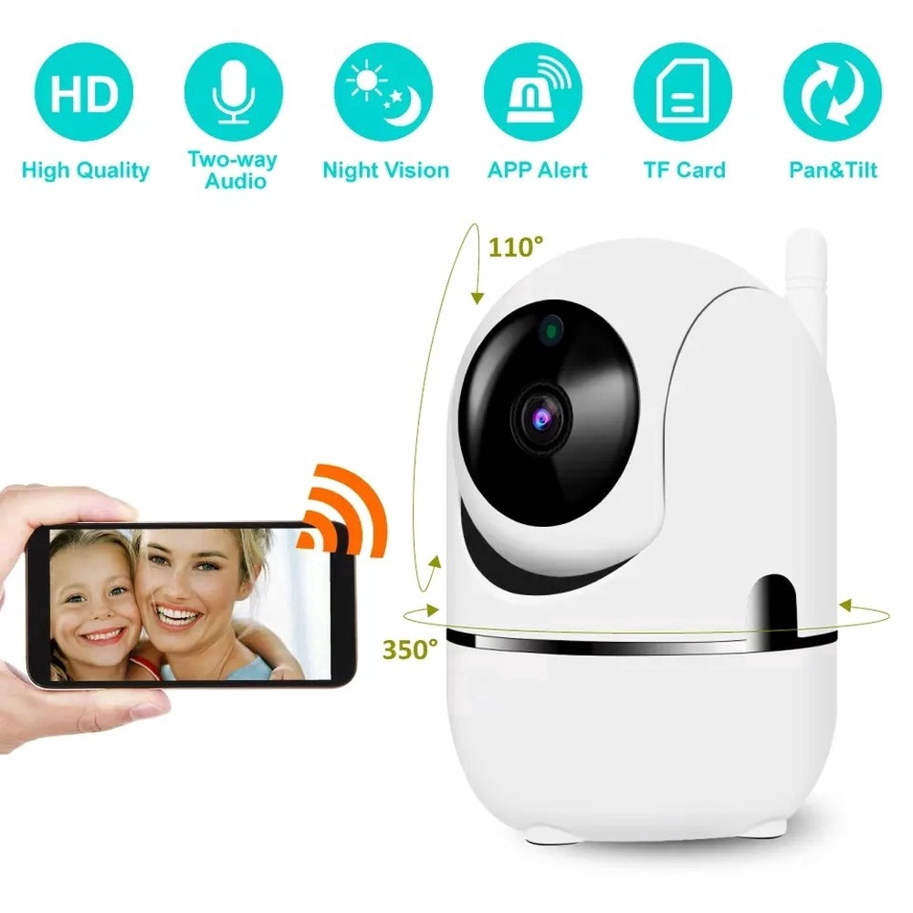 Wireless IP Camera HD 1080P CCTV Network Wifi Camera Cloud Intelligent ...