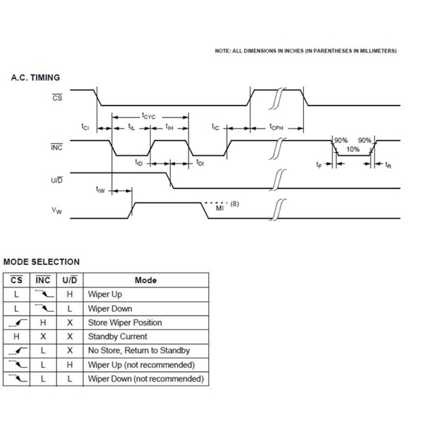 X9C104 Digital Potentiometer Module For Arduino Board Module Programmable Resistor to Adjust the ...