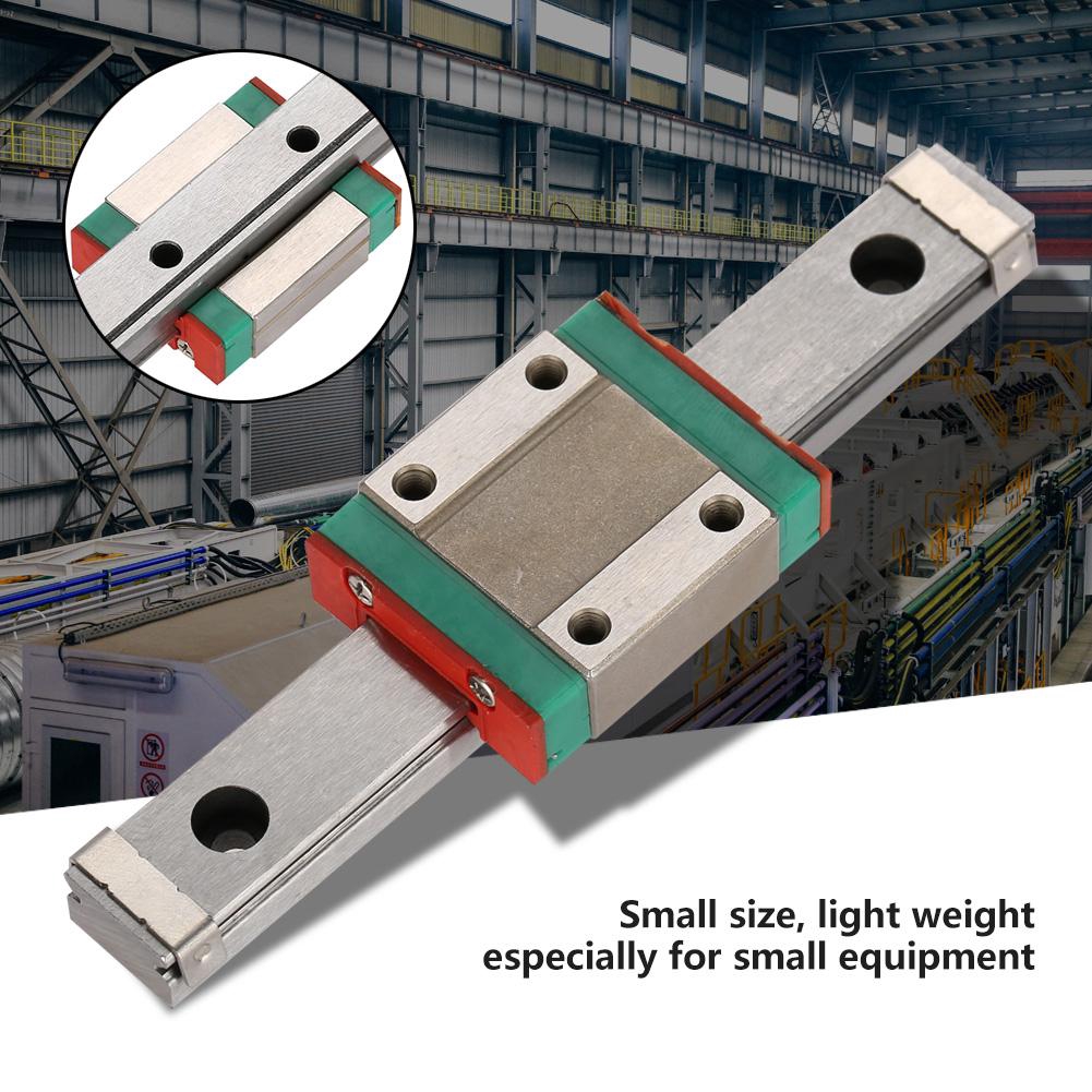 1pc LML12B Miniature Linear Rail Guide 12mm Width + Slide Block - xguli.th - ThaiPick