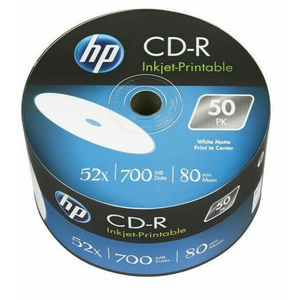 CD-R HP Printable (50/Pack) | Shopee Thailand