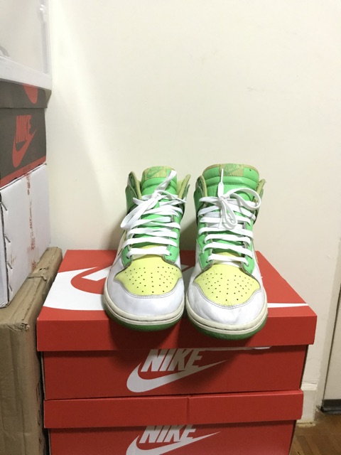 Nike dunk high neon green volt - birdtak - ThaiPick