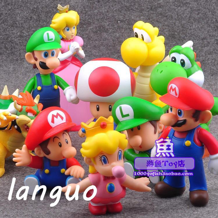ฟิกเกอร์โมเดล Super Mario Lu Qi | Shopee Thailand