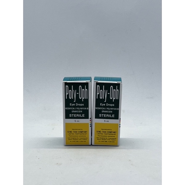 Poly-Oph 5 ml รักษาตาอักสบ ใช้ได้ทั้งคนและสัตว์เลี้ยง - joe_pet_shop_3 - ThaiPick