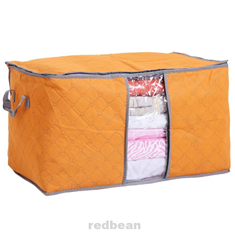 Duvet Storage Bags Foldable Compact Clothing Bag Case Box with Zipper ...
