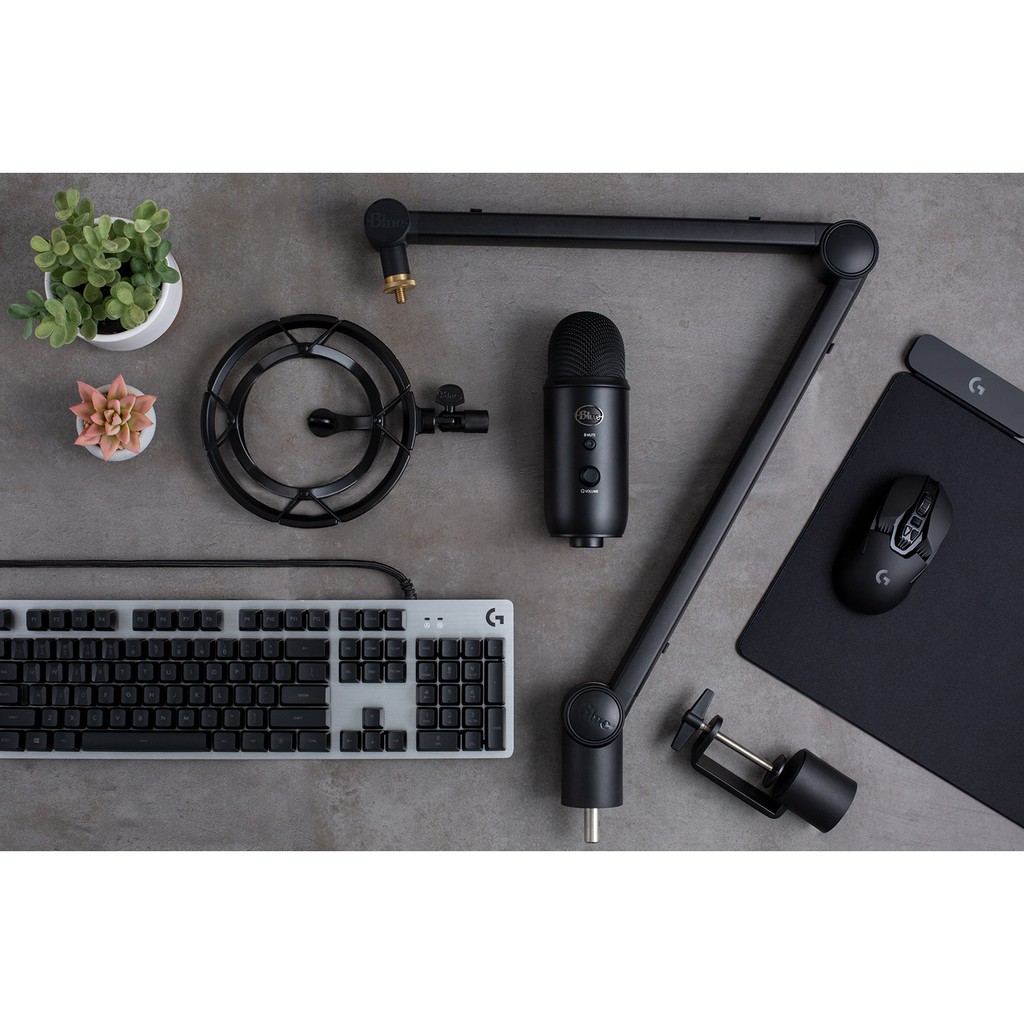 Blue yeti Caster ไมค์โครโฟนUSB SET ของแท้ สุดคุ้ม - ps_audio - ThaiPick