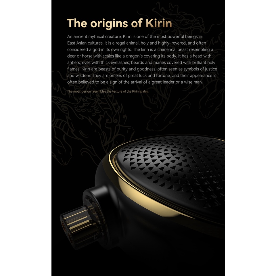 Trn Kirin ไดรเวอร์แม่เหล็ก อินเอียร์มอนิเตอร์ CNC แมกนีเซียมอัลลอย เกรด ...