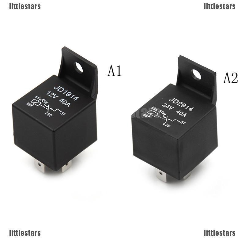 {LUV} 5 Pin 40A Car Relay Automotive Normally Open DC 12V/24V Relays ...