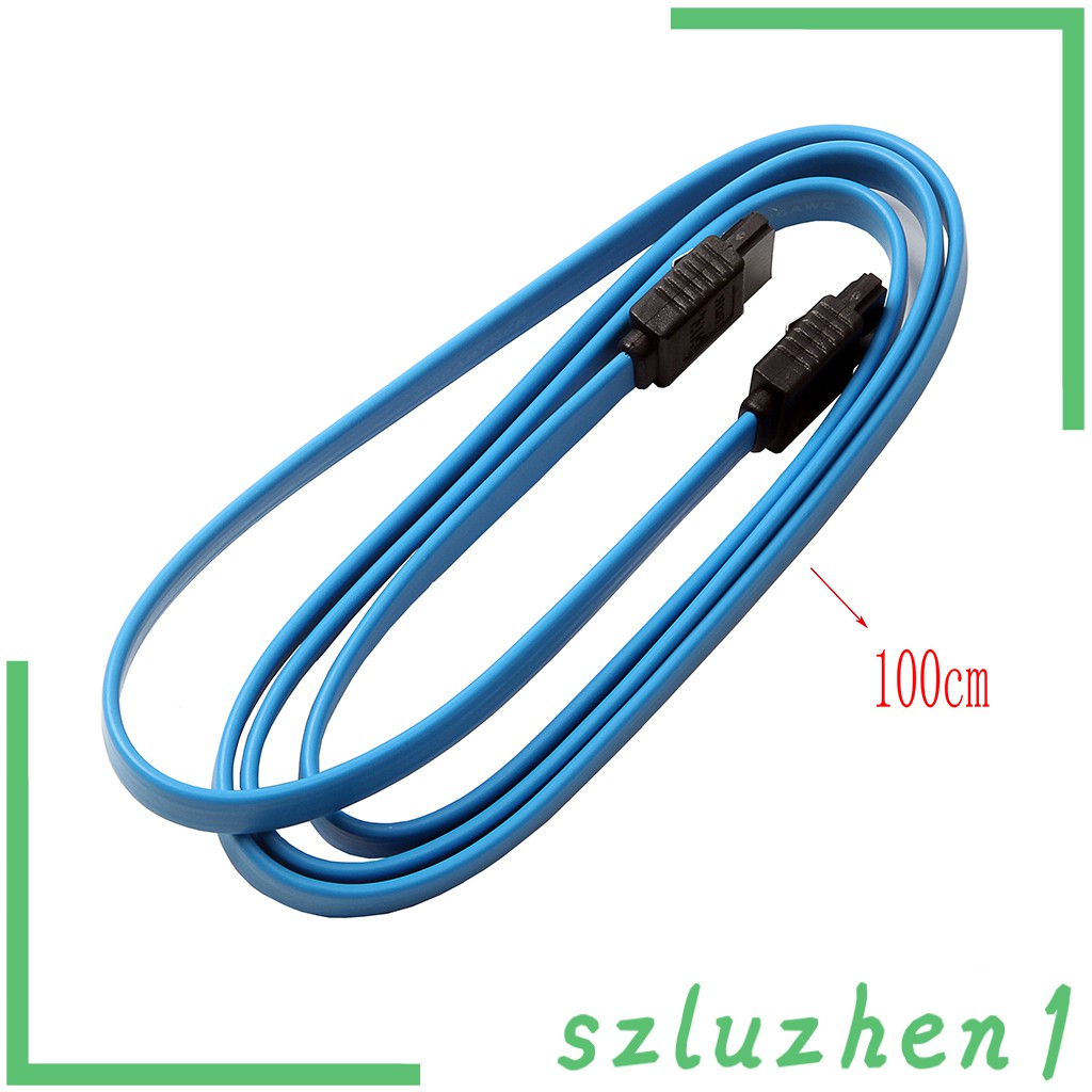 1M SATA 3.0 III SATA3 SATA High Speed 6GB/s Data Cable Cord Blue ...