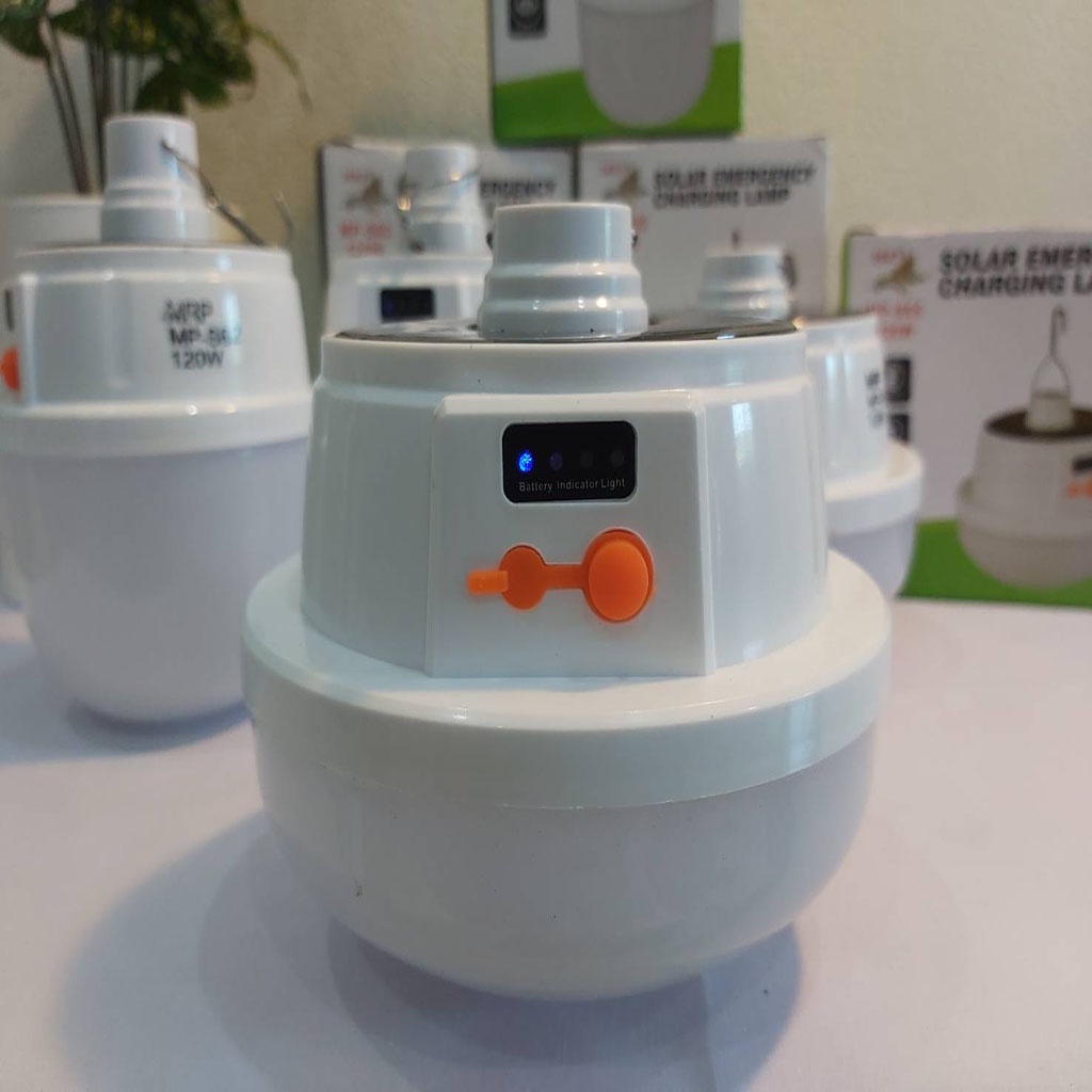 ไฟโซล่าเซลล์ MRP หลอดไฟ LED ไฟฉุกเฉิน 120W รุ่นพกพาเหมาะกับตั้งแคมป์ ...