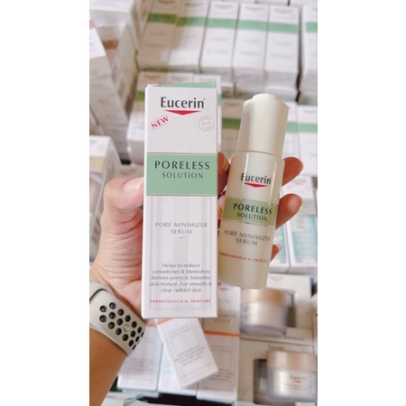 Eucerin Poreless Solution Pore Minimizer Serum 30ml กระชับรูขุมขน ลดการ ...
