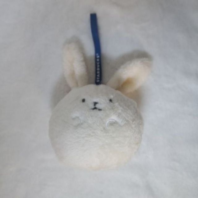 กระเป๋าพวงกุญแจ.Pouch Bunny Face รูปหน้ากระต่าย 2019 Starbucks Thailand ...