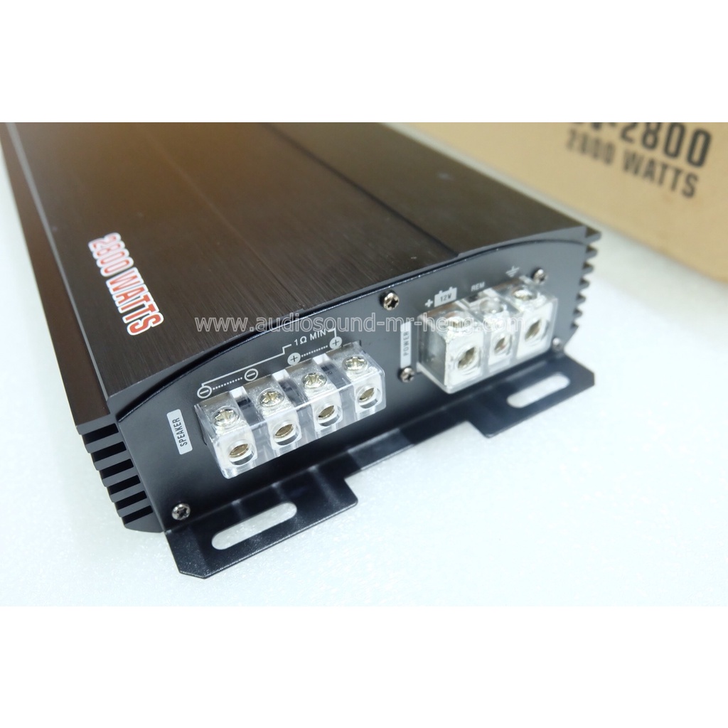 พาเวอร์แอมป์ แอมป์รถยนต์ คลาสดี DV-2800 2800w งานเกรดดี ของใหม่ - hengza002 - ThaiPick