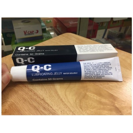 เจลหล่อลืน Q-C Lubricating Jelly water soluble 50g | Shopee Thailand
