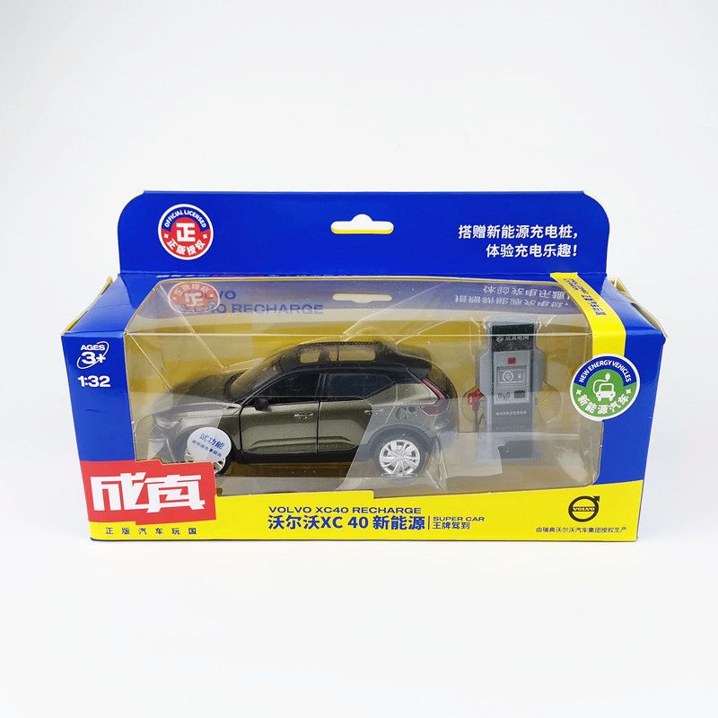 Genuine 132 Volvo xc40 childrens Metal toy car acoustooptic return ...