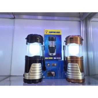 ตะเกียงไฟฉาย ไฟฉาย ไฟแคมป์ปิ้ง GSH-7099A Camping Lamp Solar Zoom 1W+6LED | Shopee Thailand