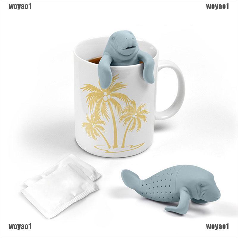 ( Wow ) ถุงชาซิลิโคนรูปทรง Mr . Manatee - woyao1.th - ThaiPick
