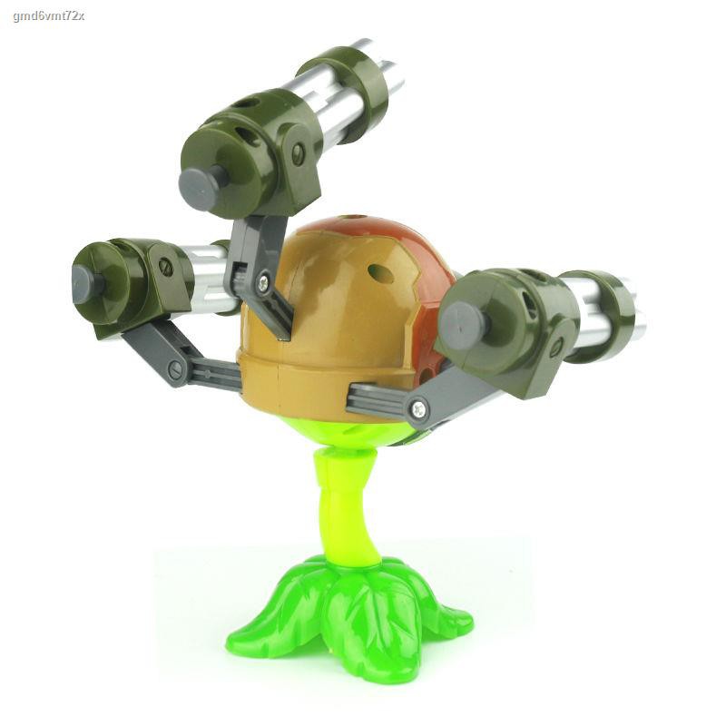 toyPlants vs. ของเล่นซอมบี้ครบชุด Peas Archer Gatling Pea Cannon Model ...