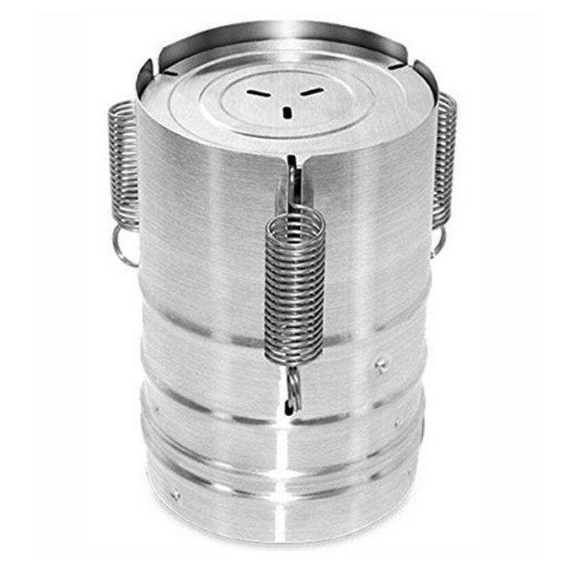 3-Tier Stainless Steel Ham Press Hamburger Maker Meat Cooker Utensils ...