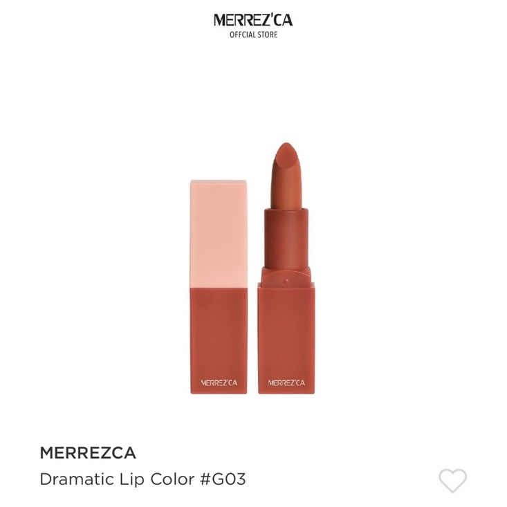 merrezca dramatic lip color #G03 | Shopee Thailand