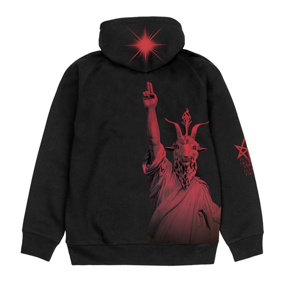 เสื้อกันหนาว มีฮู้ด ลาย House Of Smith Put-rainy สีดํา สําหรับทุกเพศ ...