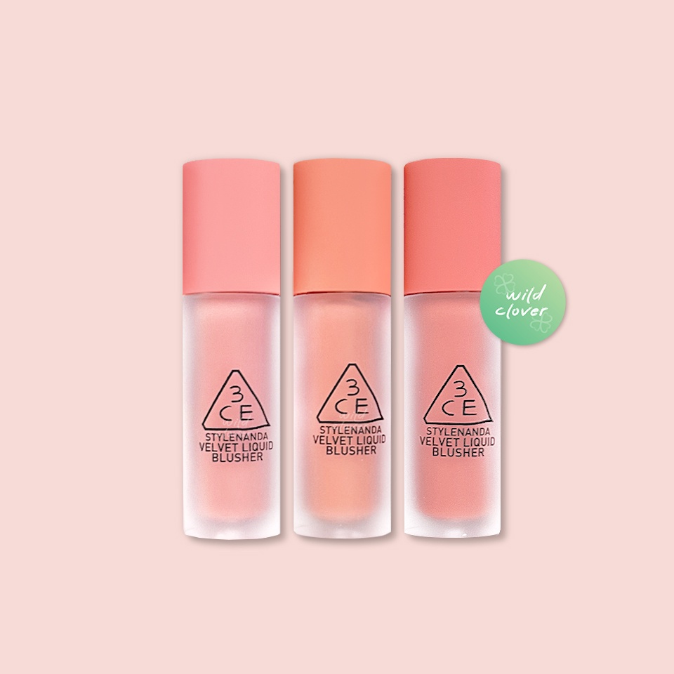 3CE แท้สแกนได้ velvet liquid blusher so alive like that vienna rose ...