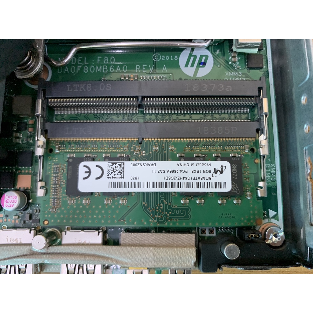ครบชุด HP ProDesk 400 G4 DM Core i5-8500T Ram 8 gb HDD 500 gb ไม่มี DVD ...