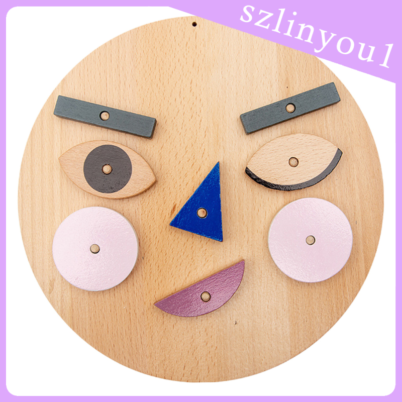 New Arrival Wooden Emotion Cognition Blocks Preschool Learning ...