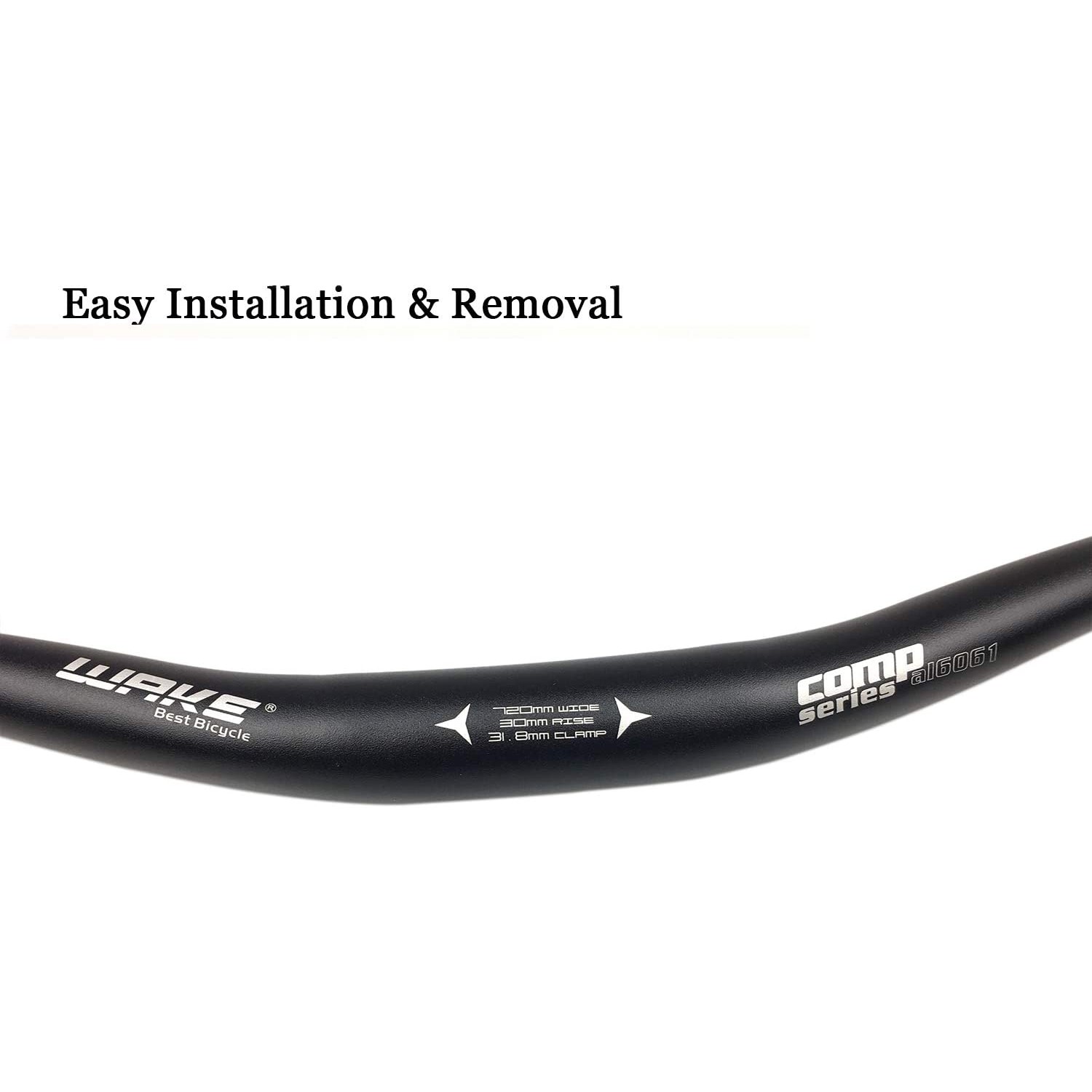 Wake Mountain Bike Handlebar Aluminum Alloy Bicycle Riser Handlebar ...