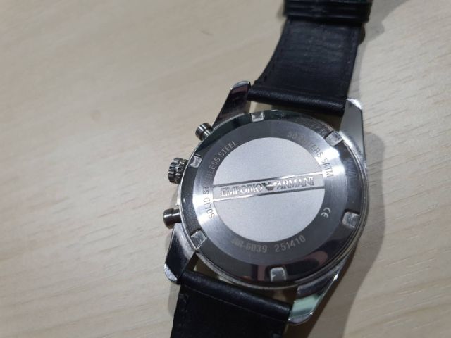 มือสองของตัวเอง นาฬิกา Emporio Armani รุ่น AR6039 ของแท้ - cnxdeparture ...