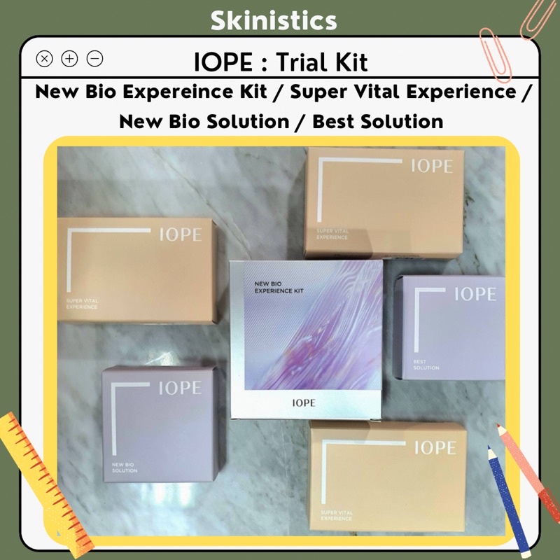 IOPE Set Kit ตัวดังขนาดทดลอง ยกทุกไลน์ดังมาให้ได้ลองกันเเล้ว | Shopee ...