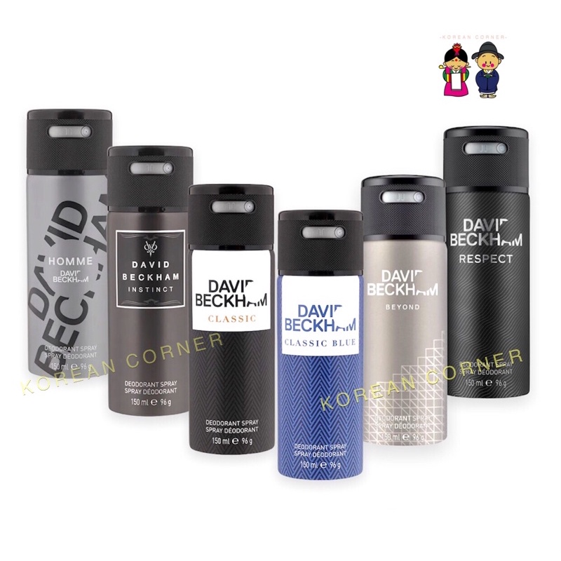 David Beckham Deodorant Body Spray Fragance for Men à¹€à¸”à¸§à¸´à¸” à¹ ...