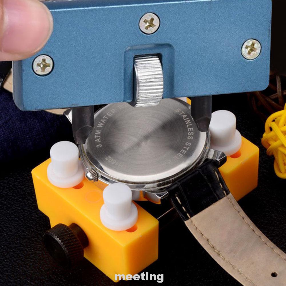 2pcs/set Opener Adjustable Case Back Press Remover Watchmaker Holder ...