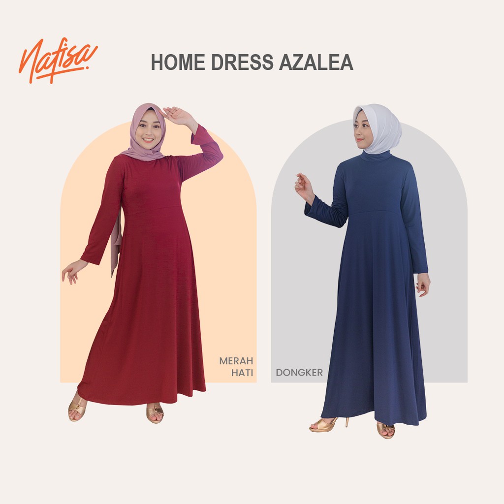 Nafisa Home Azalea ชุดเดรสสําหรับสตรีชาวมุสลิมพรีเมี่ยม - nafisaofficial.th - ThaiPick