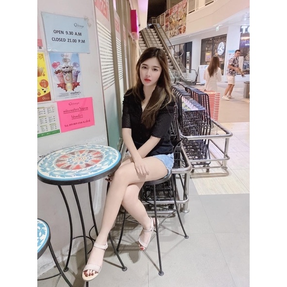 LYNAROUND ผ้าชีฟองดำ - fashionpw - ThaiPick