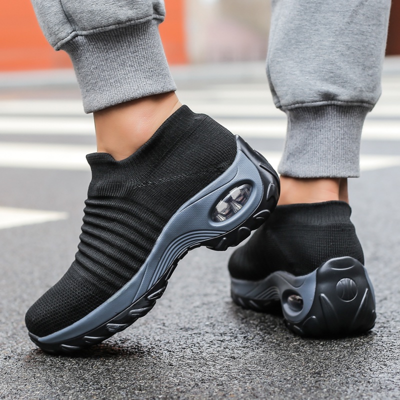 รองเท้าผ้าใบรองเท้าลําลองเพิ่มความสูงสําหรับผู้หญิง AFbu | Shopee Thailand