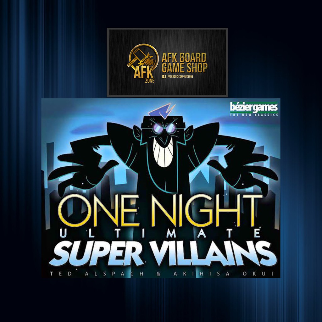 One Night Ultimate Super Villains - Board Game | Shopee Thailand