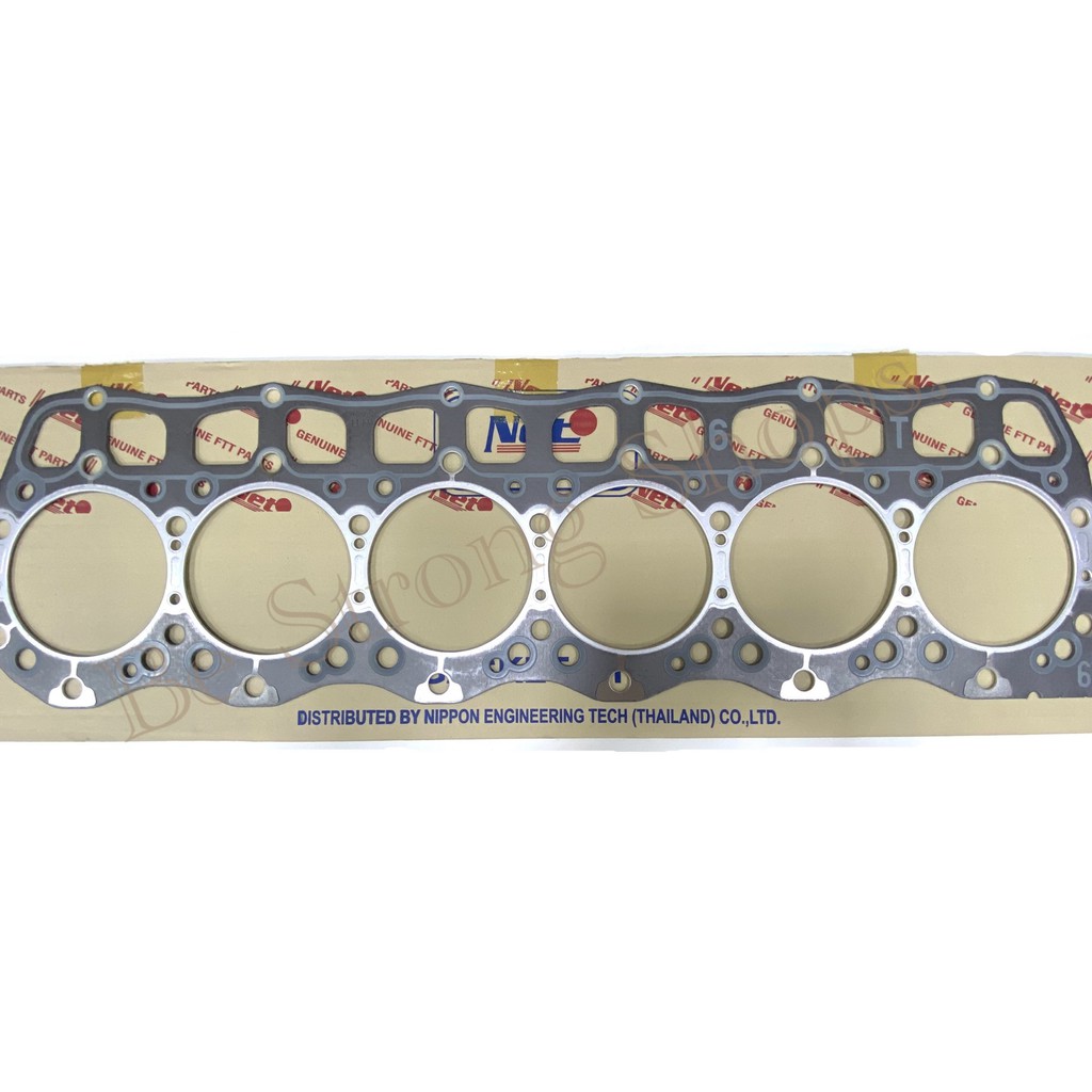 ปะเก็นฝาสูบ สำหรับรถ มิตซู ฟูโซ่527 เทอร์โบ MITSUBISHI FUSO-6D16-FN527 ...