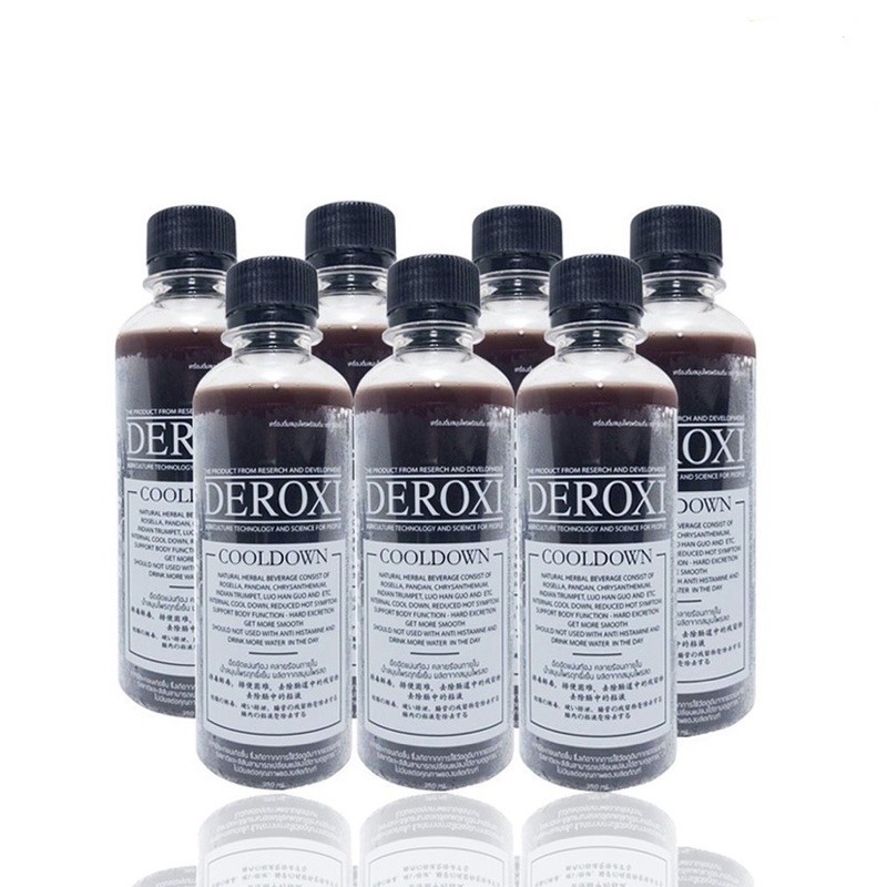 Deroxi ♡ ดีร๊อกซี่ สูตรคีโต น้ำสมุนไพรดีท๊อกซ์ เซต 7 ขวด เครื่องดื่ม ...