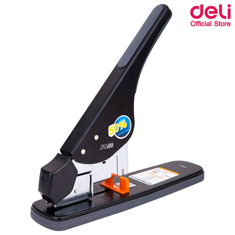 Deli 0485 Power Saving Heavy-Duty Stapler เครื่องเย็บกระดาษ 210 แผ่น ...