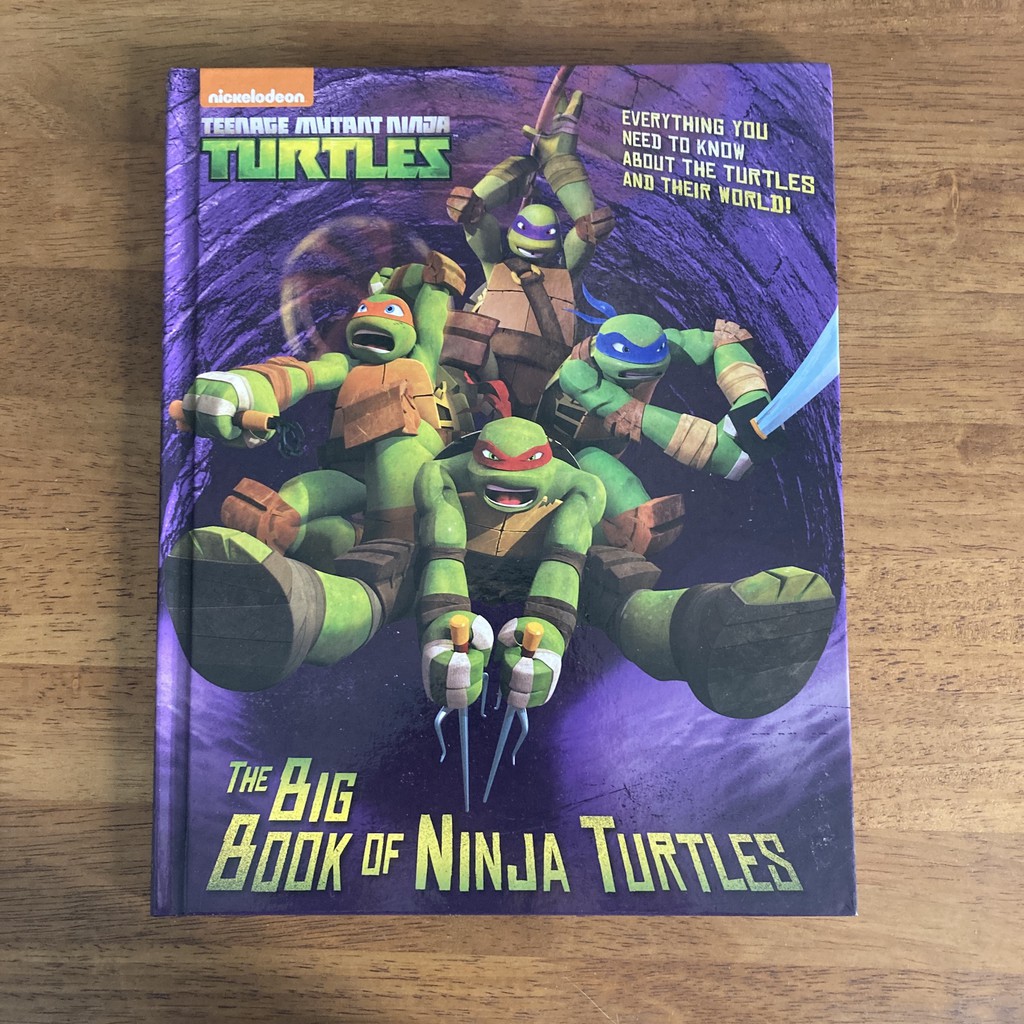 Teenage Mutant Ninja Turtles : The Big Book Of Ninja Turtles | Shopee ...